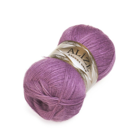 ANGORA GOLD 28 CIEMNY FIOLET